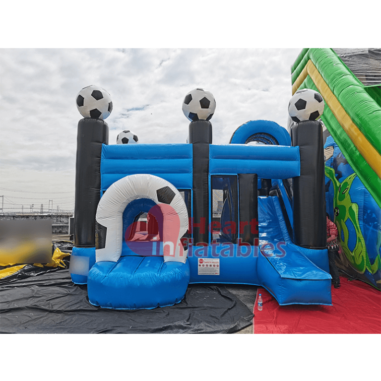 Soccer Bouncy Castle - Heart Inflatables Factory