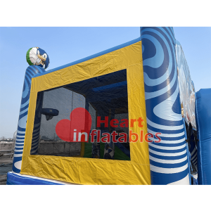 Sonic Bounce House - Heart Inflatables Factory