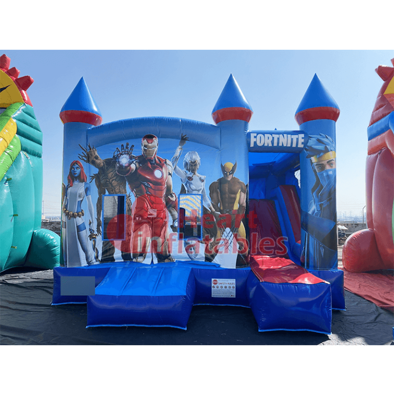 Fortnite Bouncy Castle - Heart Inflatables Factory