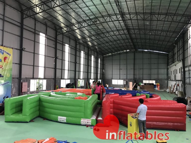 Dizzy Inflatables Games 32ft x 32ft x 5ft - Heart Inflatables Factory