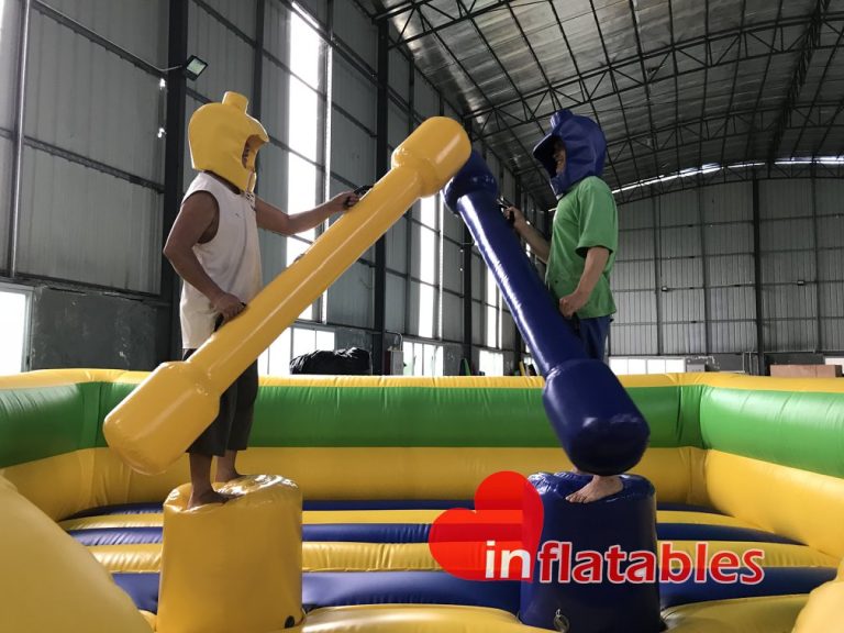 Inflatable Joust Arena 17ft x 17ft x 3ft - Heart Inflatables Factory