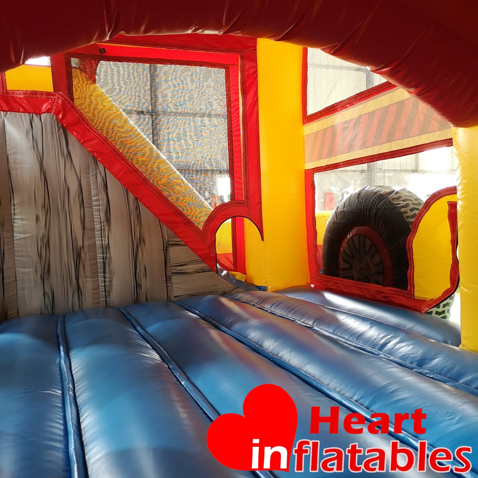 Inflatable School Bus - Heart Inflatables Factory