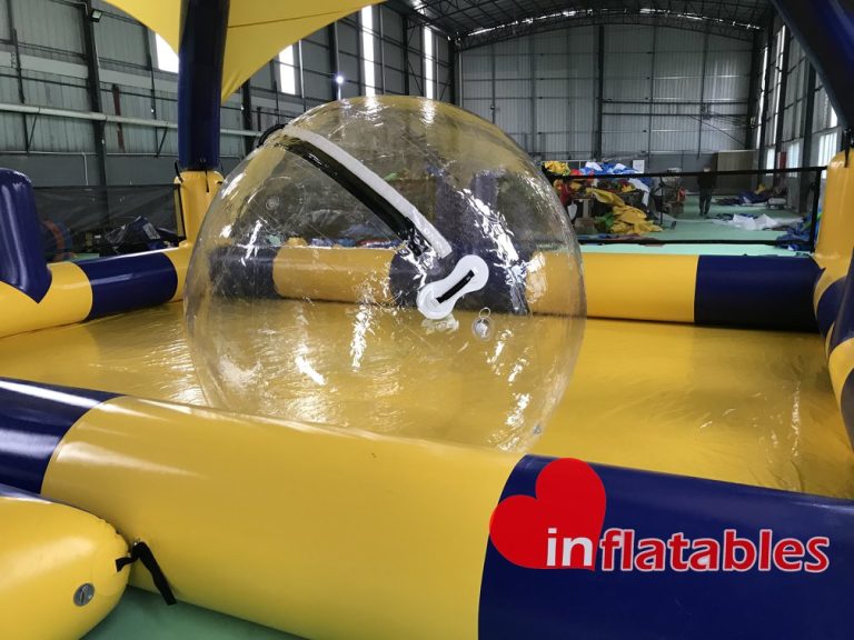 Inflatable pool with tent - Heart Inflatables Factory