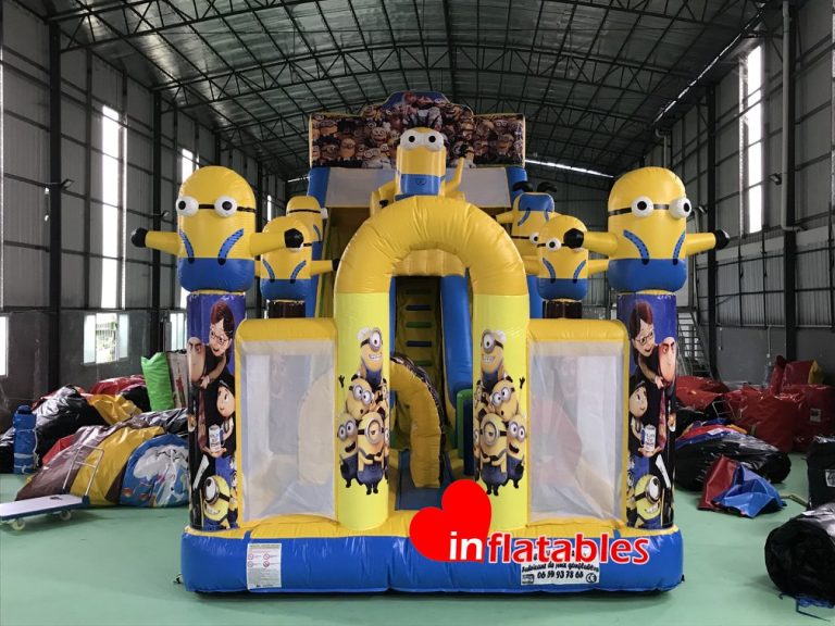 Minions Slide Obstacle - Heart Inflatables Factory