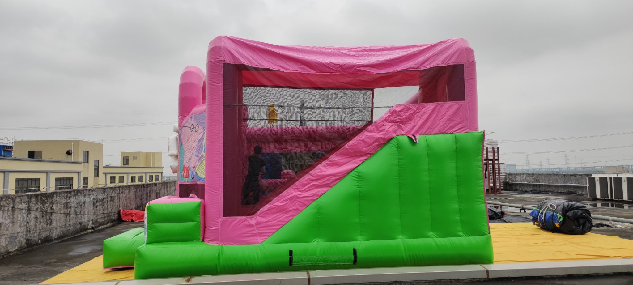 Peppa Pig Bouncer slide - Heart Inflatables Factory