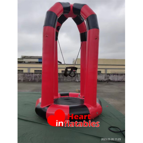 Single Person Trampoline - Heart Inflatables Factory