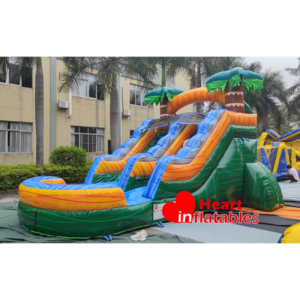 12ft Marble Water Slide - Heart Inflatables Factory